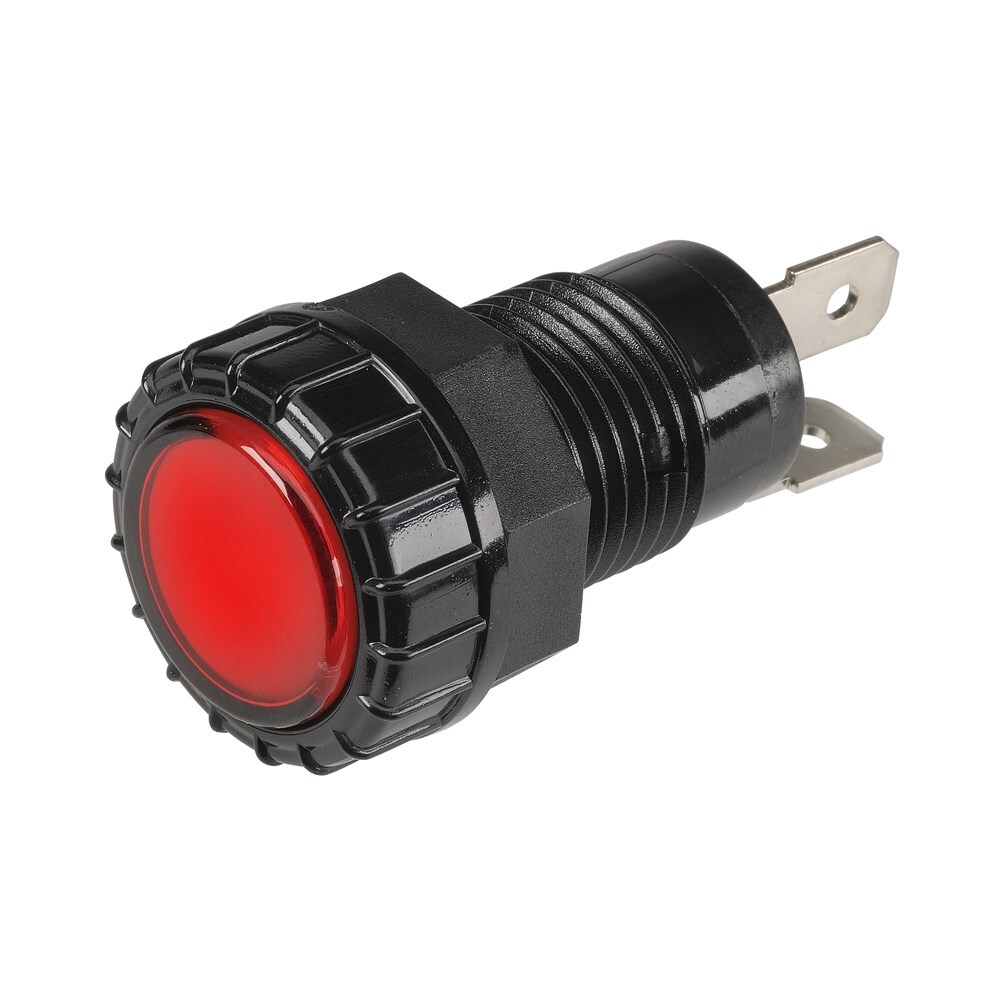 Narva 12 Volt Pilot Lamp With Red Led - Blister Pack 62065BL