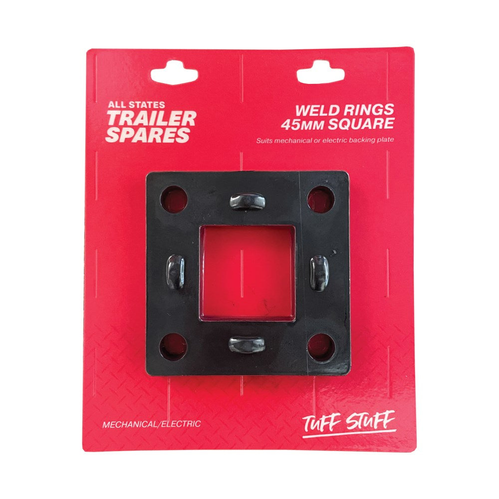 ASTSS Weld Ring for 10" Backing Plate & 45mm Square Axle