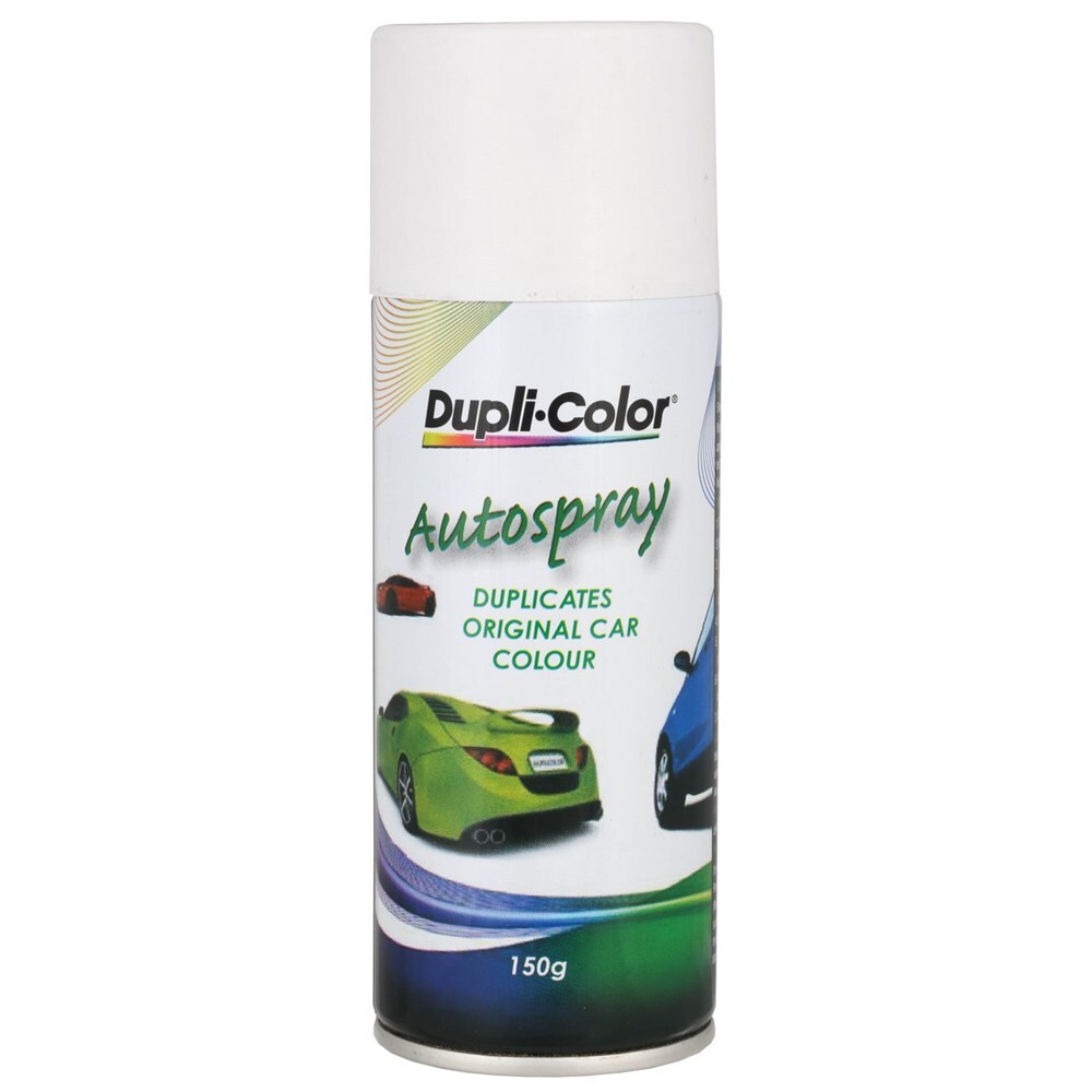Dupli-Color Touch Up Paint Spray Crystal White (mazda) 150g Aerosol DSMZ31