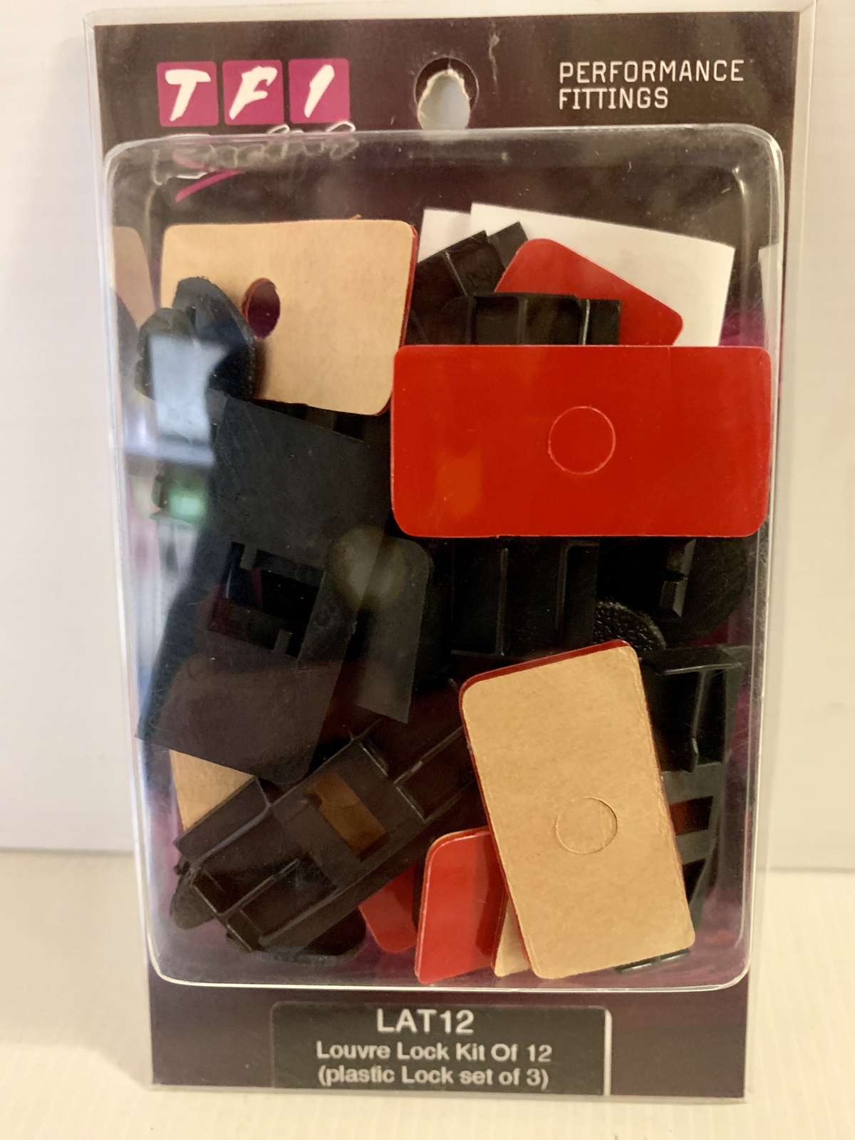 Window Louvre Lock Kit of 12 (LAT12) - Aftermarket