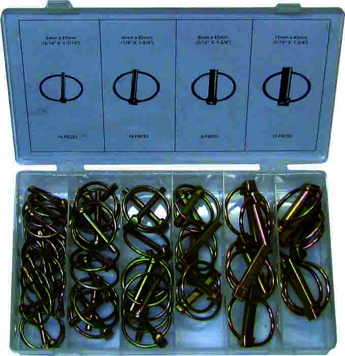 PK Tool Lynch Pin Assortment - 50pc RG28140